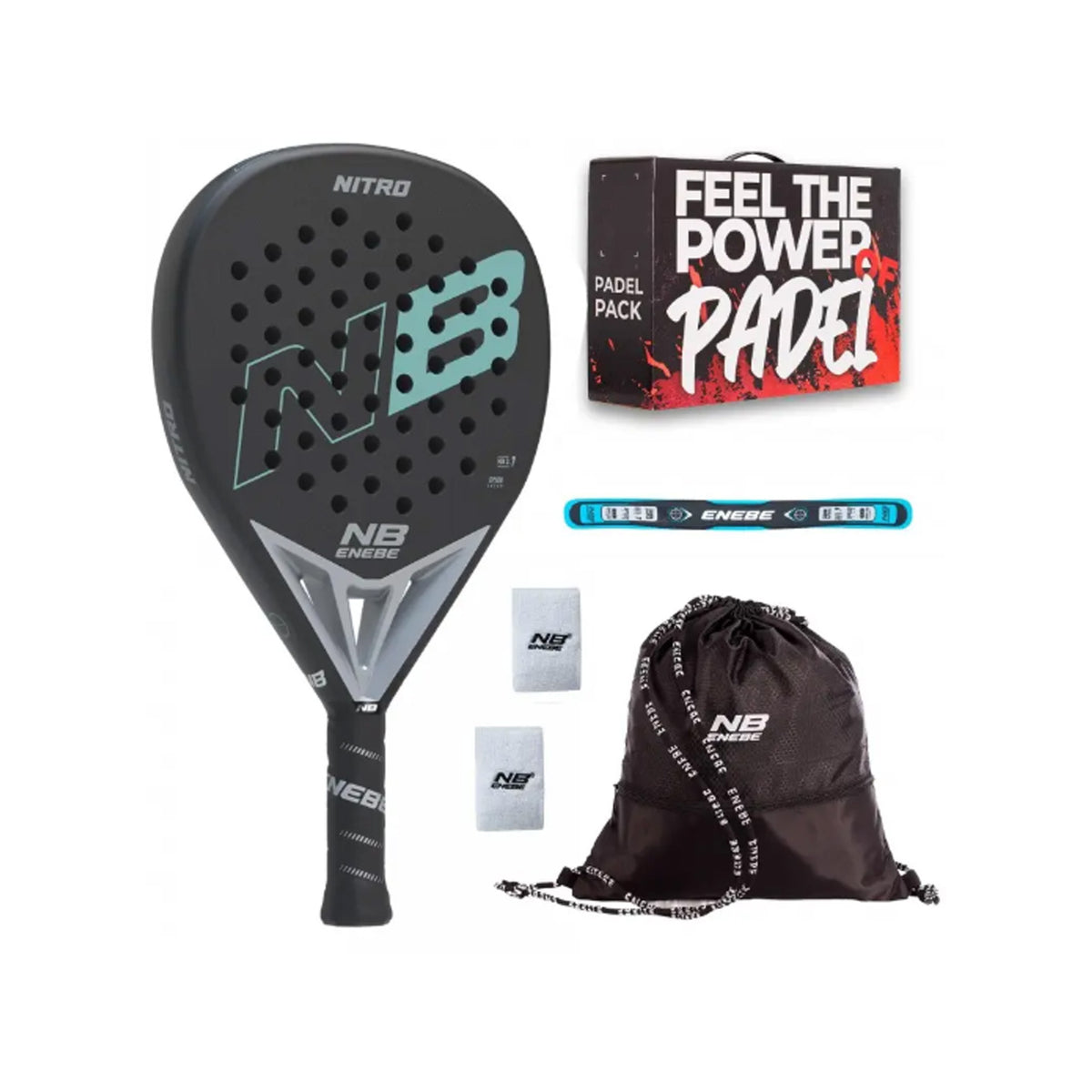 Padel paket Enebe Nitro Grön | Nordic Sport