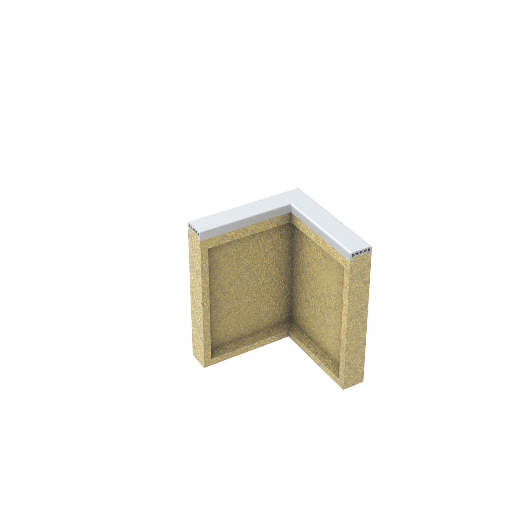 Casing for Jump pit in polymer concrete | Nordic Sport