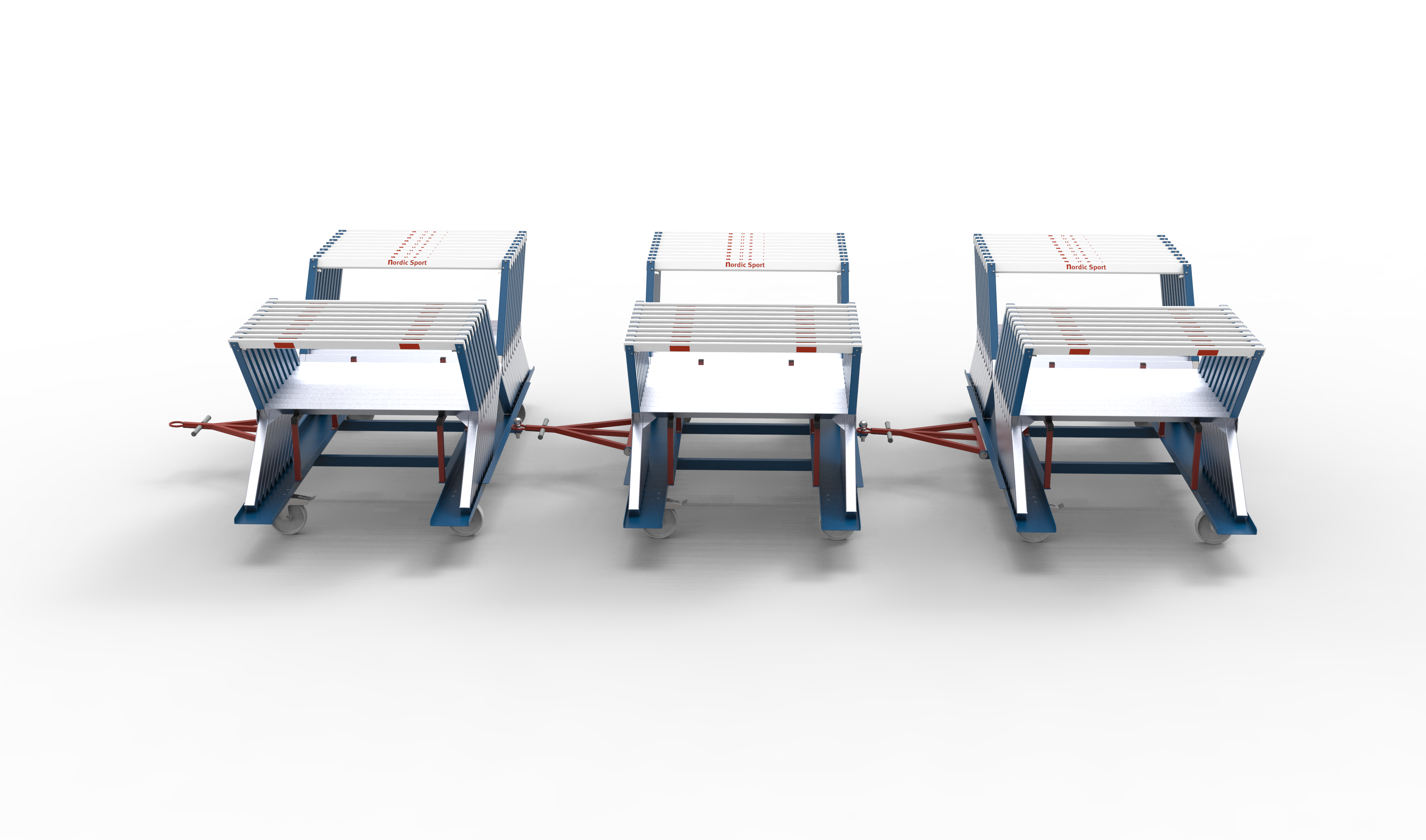 Hurdle Cart Sideloaded 20 Hurdles | Nordic Sport