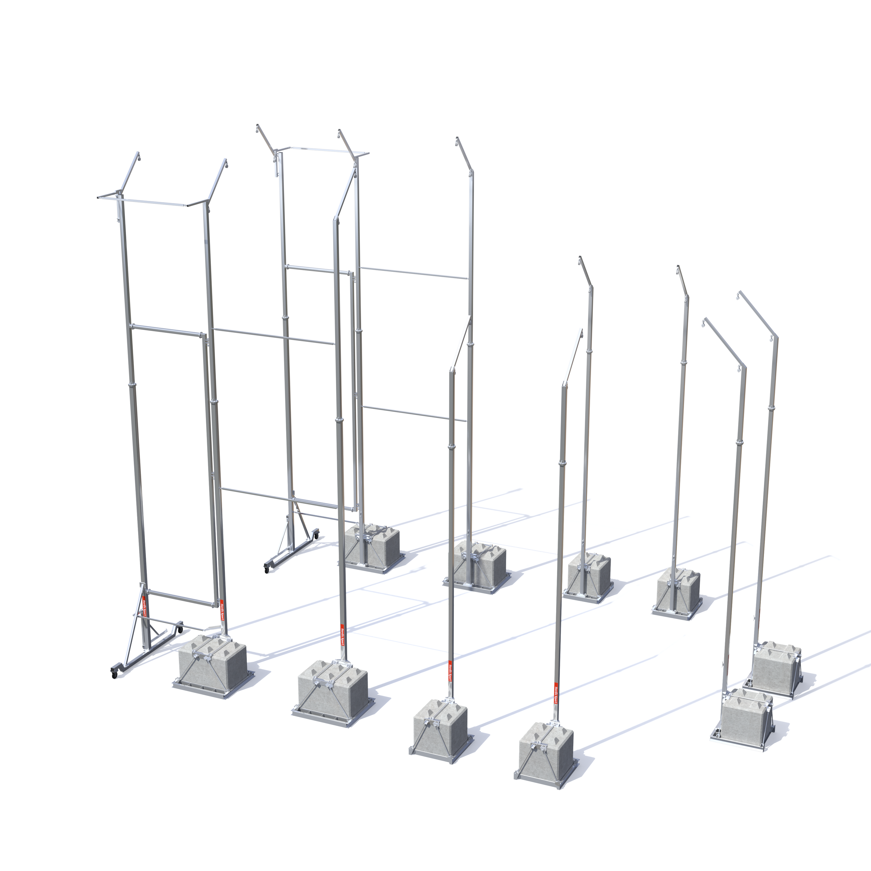 Mobile Hammer Cage WA Steel | Nordic Sport